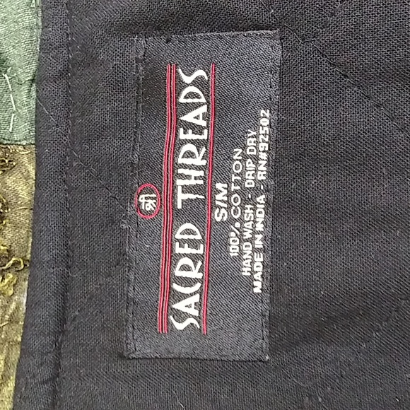 Sacred Threads | Jackets & Coats | Sacred Threads Patchwork Jacket Sm ...
